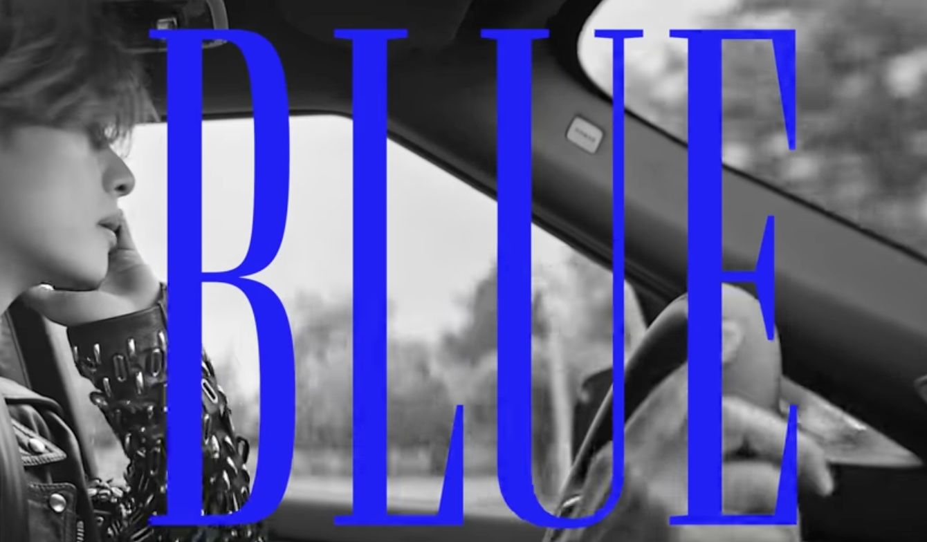 BTS V - Blue 中文歌詞、歌曲解析！純黑白MV！金泰亨「悲傷失戀」的藍色爵士 - RosyArts