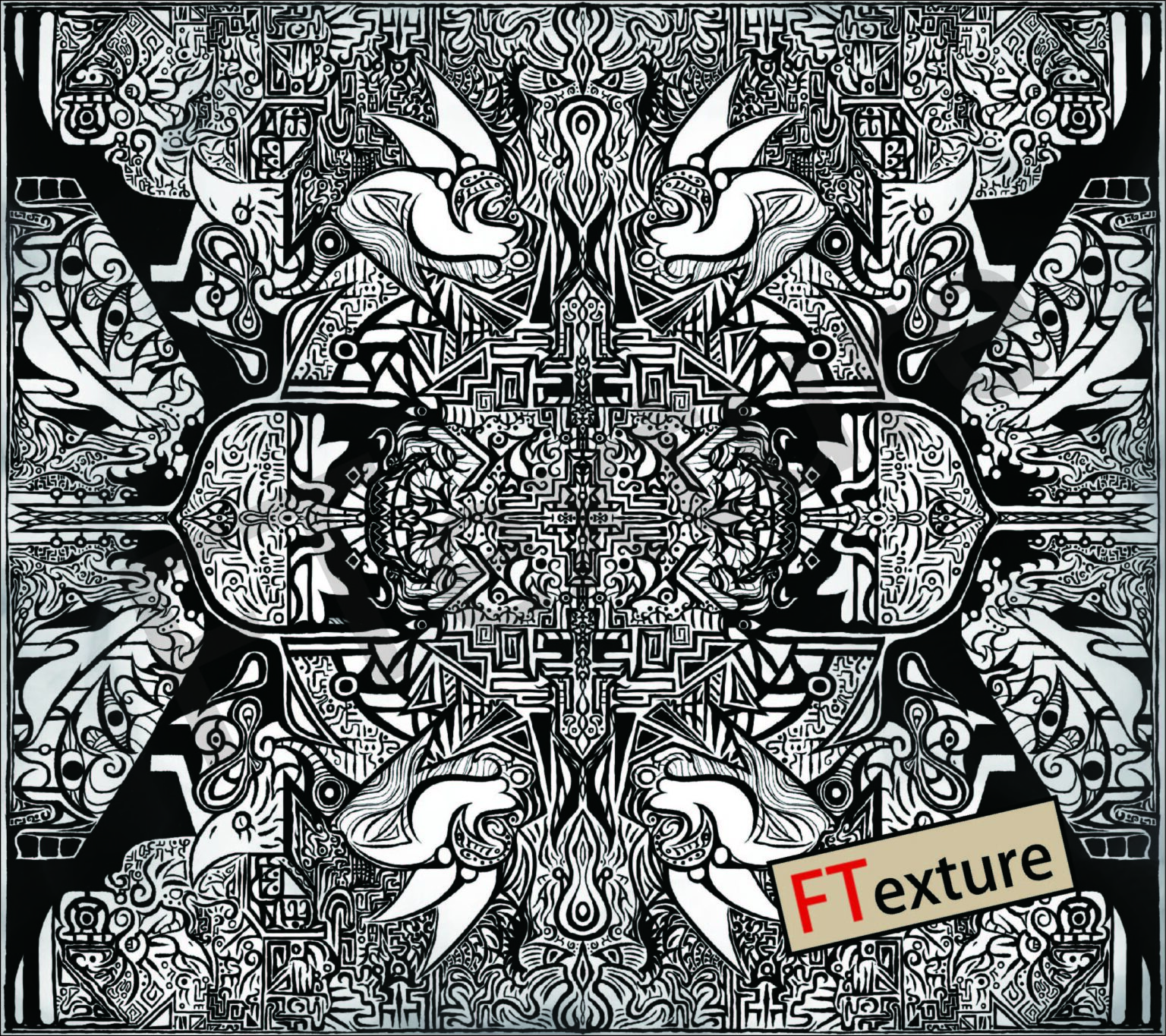 [圖騰藝術介紹] FTexture 奇幻的紋理！將抽象之美、神秘的象徵融入繪畫之中 - RosyArts